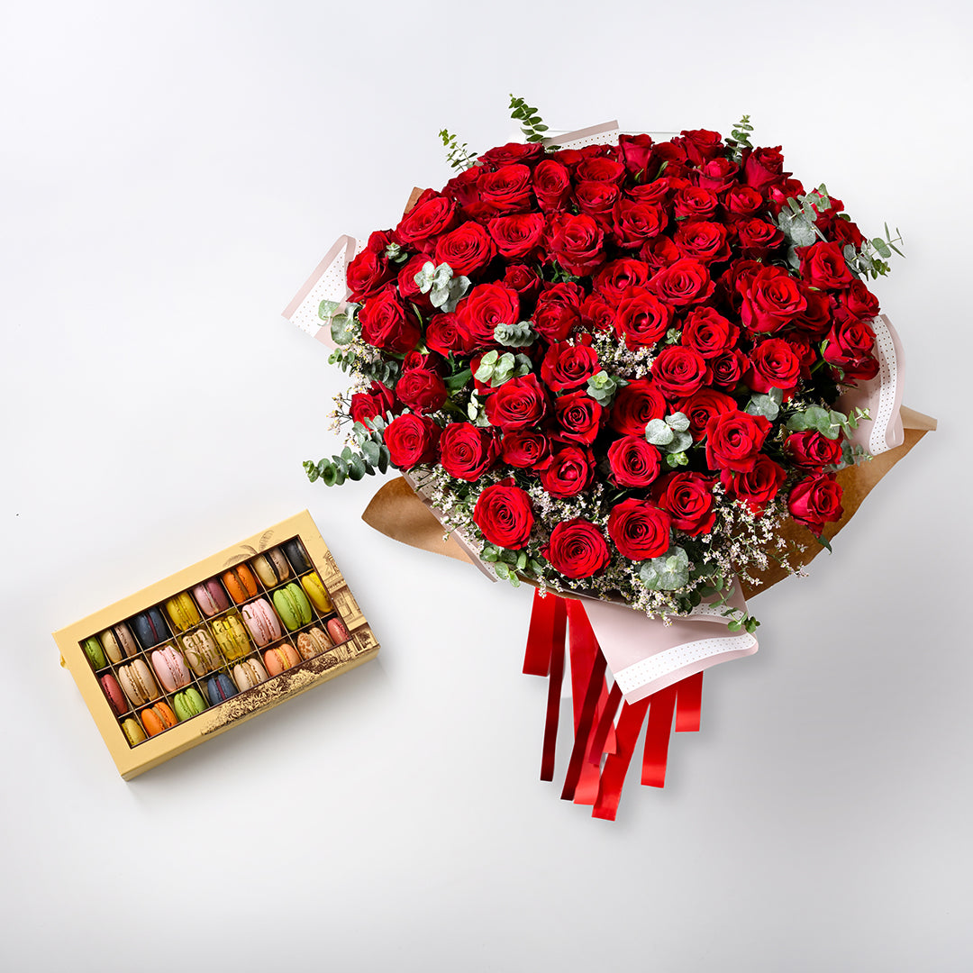Red Luxury Roses Collection – The Online Shop at Mandarin Oriental, Bangkok